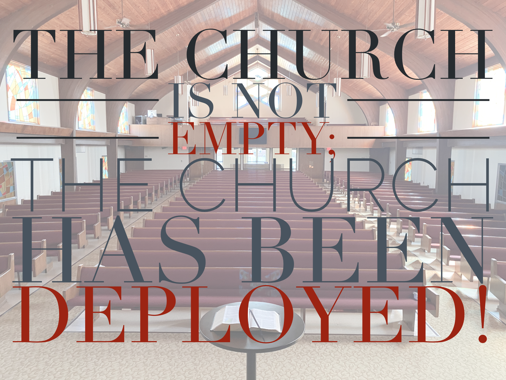 The Church Has Left the Building - Jeremy S Myers